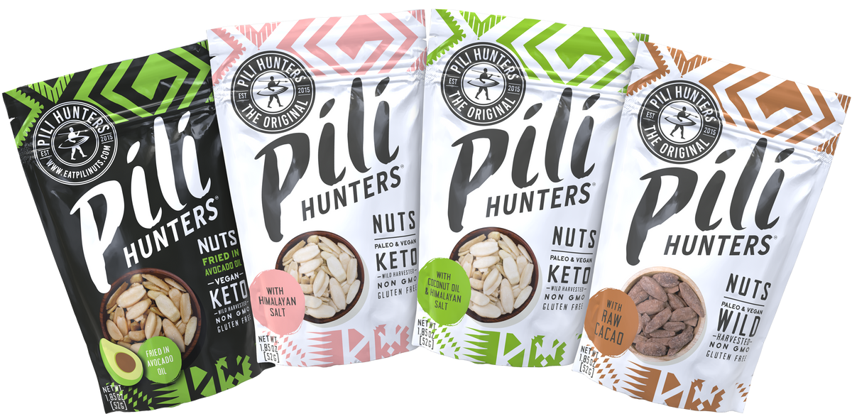 4-pack Pili Hunters™ Nut Variety FREE SHIPPING! – Fruit Hunters
