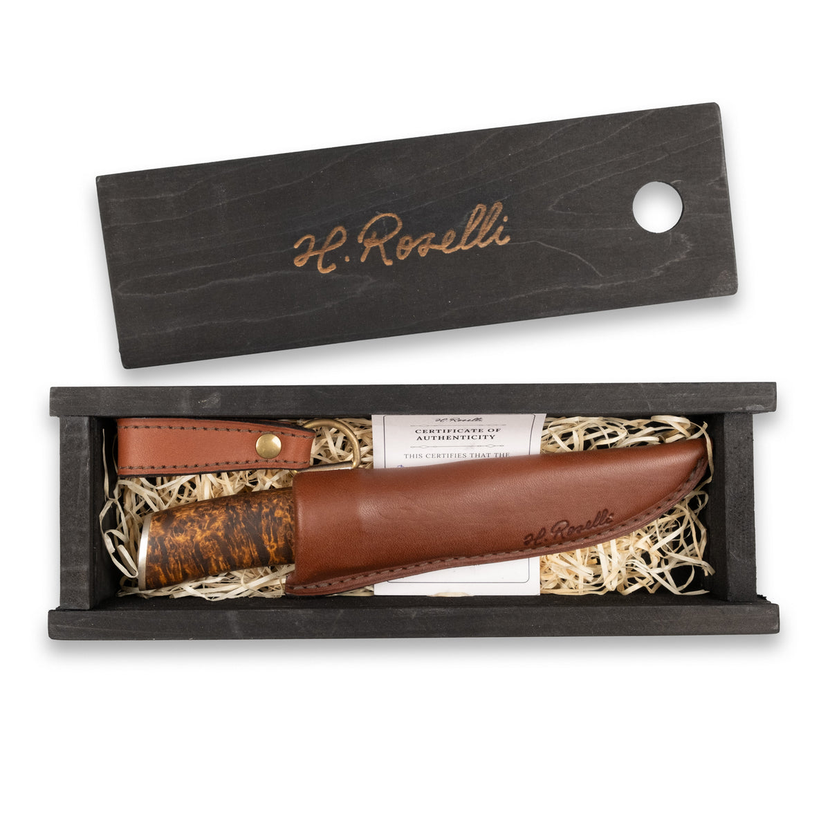 Roselli RD 310P The Carpenter Knife, Damascus – Fruit Hunters