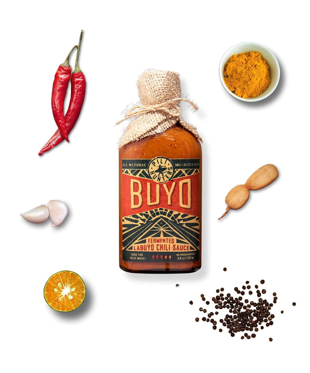Pili Hunters™ Buyo Fermented Hot Sauce – Fruit Hunters