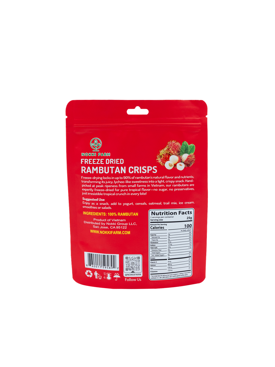 Freeze-Dried Rambutan – Fruit Hunters